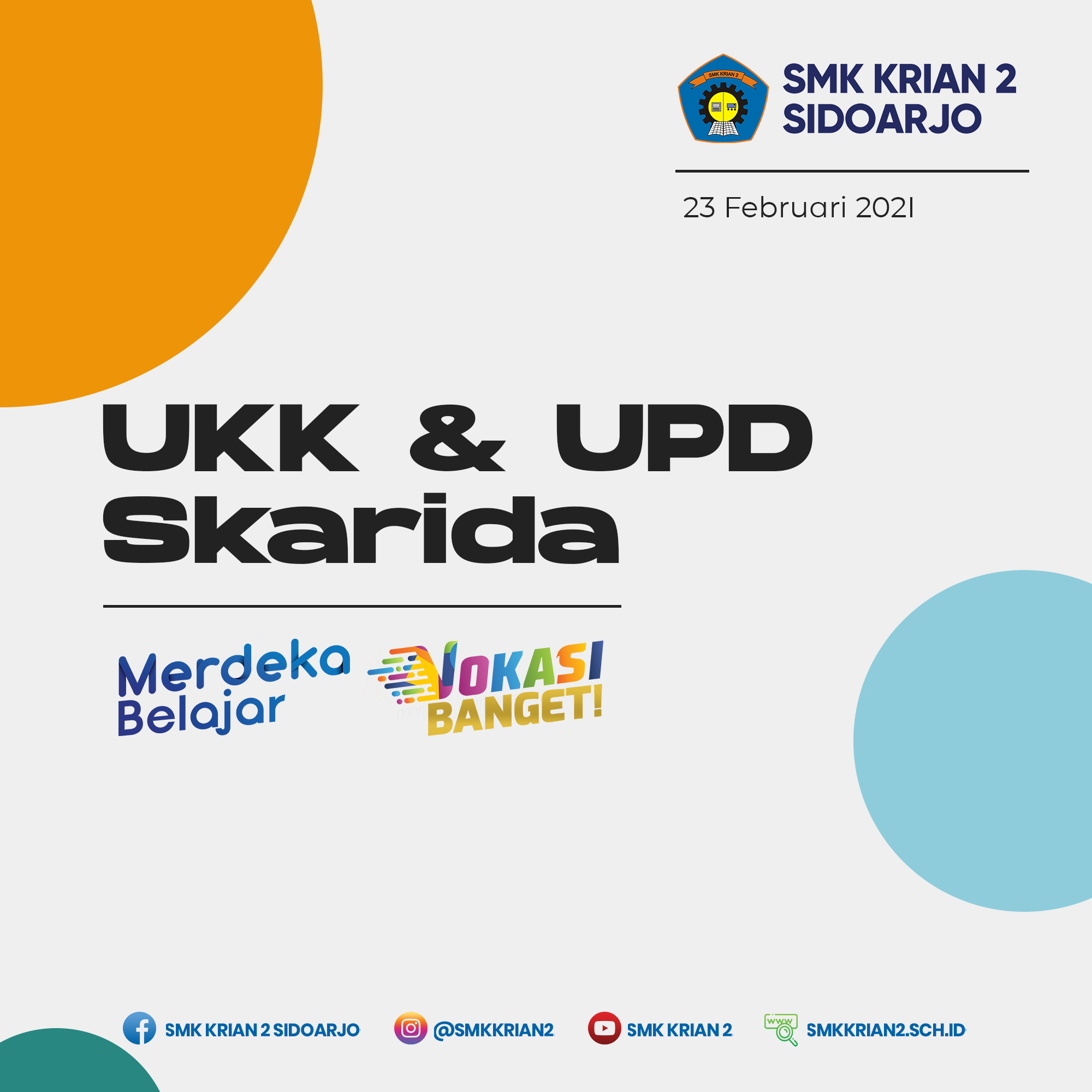 UKK & UPD Skarida – SMK KRIAN 2 Sidoarjo