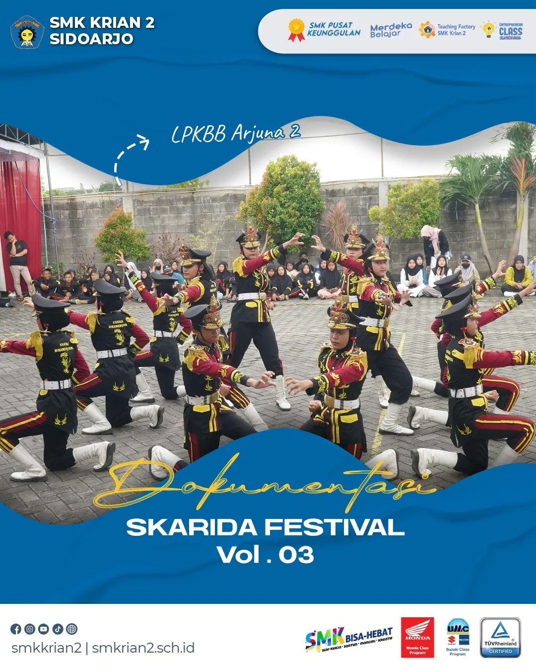 DOKUMENTASI SKARIDA FESTIVAL VOL.03 – SMK KRIAN 2 Sidoarjo